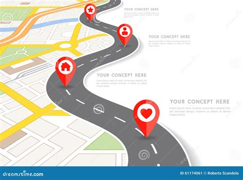 Blank Road Map Template Sarseh Com