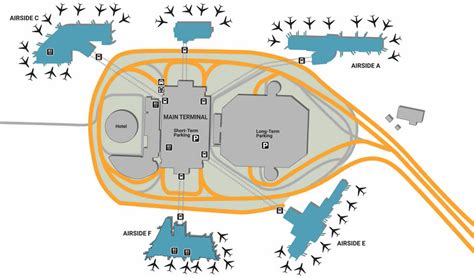 Airport Map Of Tampa Tampa Airport Tpa Jsak