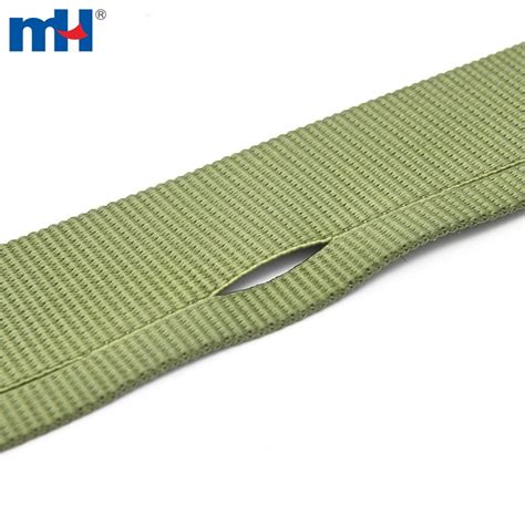 38mm Mil Spec Camouflage Polyester Webbing With Gap For Army Backpack Belt