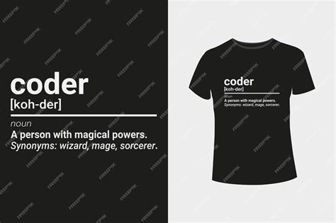 Premium Vector Coding Tshirt Design For Coders