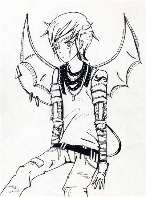 Girl Anime Demon Drawing Ideas Printables Girl Anime Demon Drawing Ideas Printables