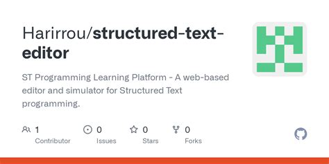 Github Harirroustructured Text Editor St Programming Learning Platform A Web Based Editor