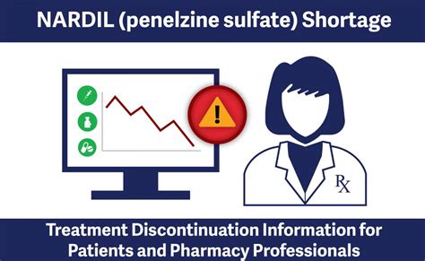 Nardil Phenelzine Sulfate Shortage Treatment Discontinuation Information For Patients And