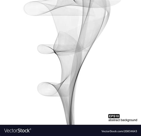 Abstract Smoke Background Royalty Free Vector Image