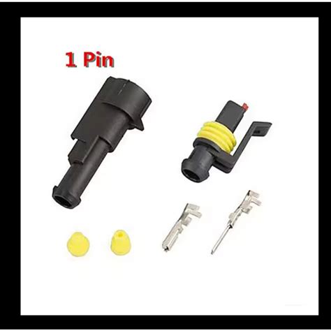 1 Pin Ip67 Connector Socket Male And Female Shopee Philippines