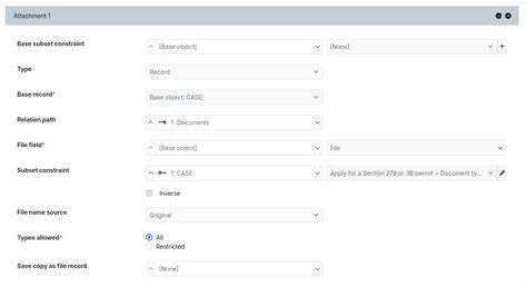 Filter Document Types In Email Attachment Liberty Create Netcall