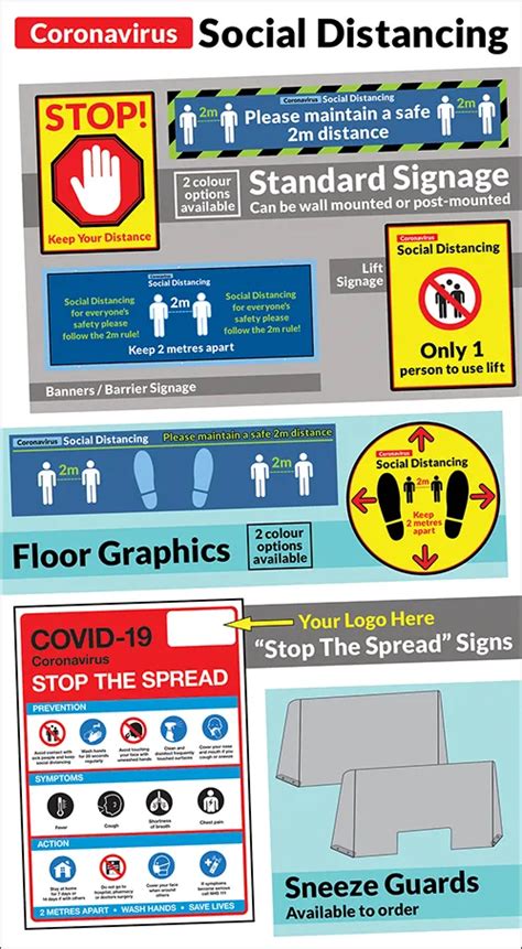 Social Distancing Signs Milton Keynes Mk Marking