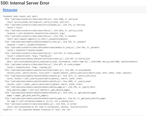 Crash With Search Block Ssearchbar In Website · Issue 129728 · Odooodoo · Github