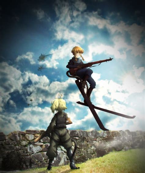 Tanya Degurechaff And Mary Sue Youjo Senki Drawn By Genyagenya67