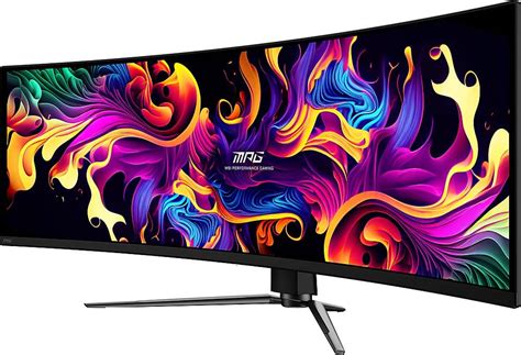 Best Buy MSI MPG CQP QD OLED X DQHD Curved OLED Quantum Dot Monitor Hz