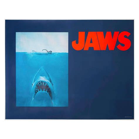 Jaws 1975 Us Subway Undated Advance Film Poster Roger Kastel In