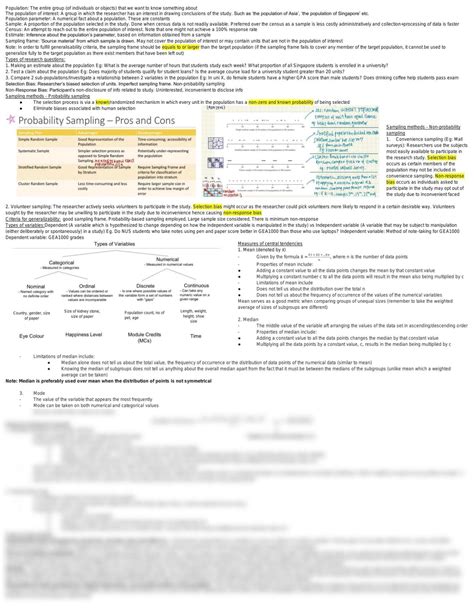 gea1000 cheat sheet for chapters 1 and 2 gea100 quantitative
