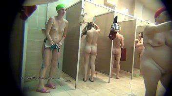 HIDDEN CAMERA In The Female Showers Spy On Real Naked Girls XVIDEOS