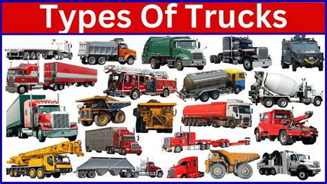 Trucks Name Learn 75 Truck Names With Stunning Visuals Youtube