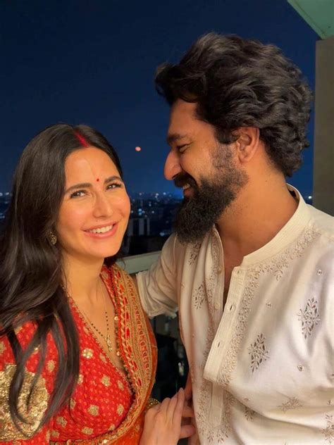 Katrina Kaif And Vicky Kaushal Celebrate An Intimate Karwa Chauth With