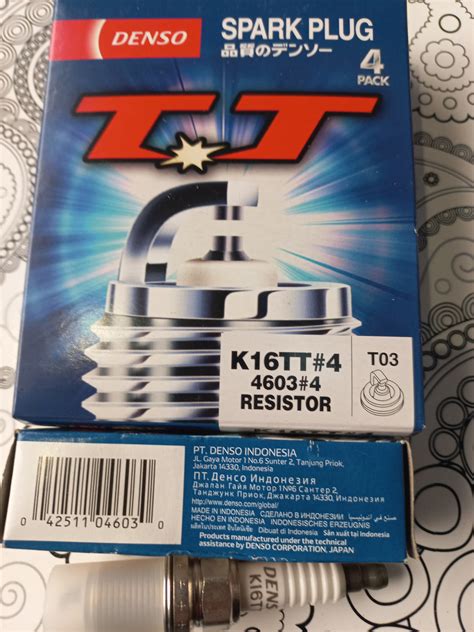 Купить Свечи зажигания denso k16tt, цена 88 ₴ — Prom.ua (ID#1870777917)