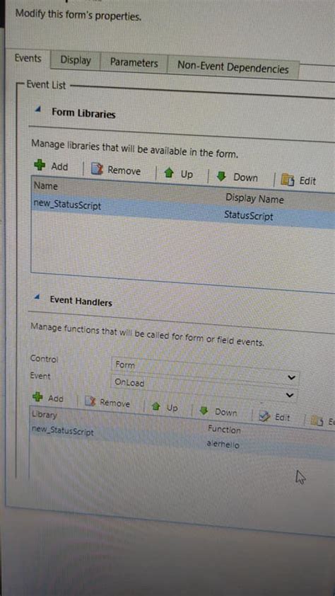 in dynamics crm the js file can t be attached stack overflow
