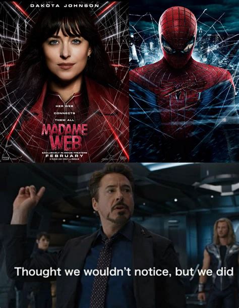 Looks like Madame Web will officially reveal Andrew as the SSU spiderman, not that it wasn't ...