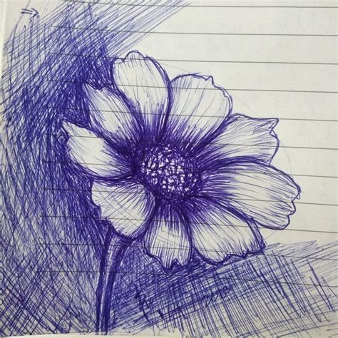 Pen Flower Art