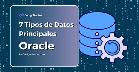 Oracle 7 Tipos De Datos Principales Codigonautas