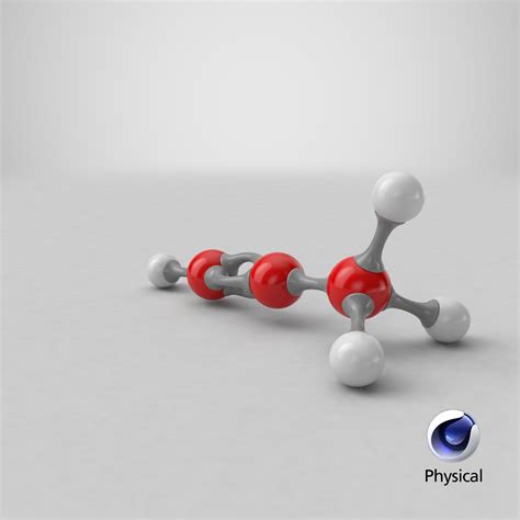Propyne Molecular Model 3d Model 29 3ds Fbx Max Obj C4d Ma Free3d
