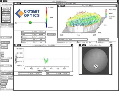 Optical Grade Silicon Windows Flatness Lambda20