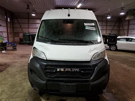 2023 Dodge Ram Promaster 2500 2500 H For Sale At Copart Columbia Station Oh Lot 41629