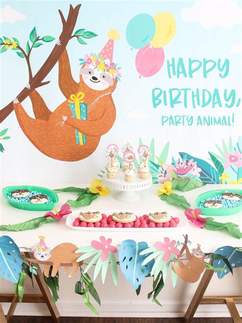Party Sloth