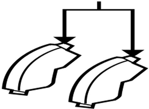 04465 42200 Toyota Pad Kit Disc Brake Front 0446542200 New Genuine