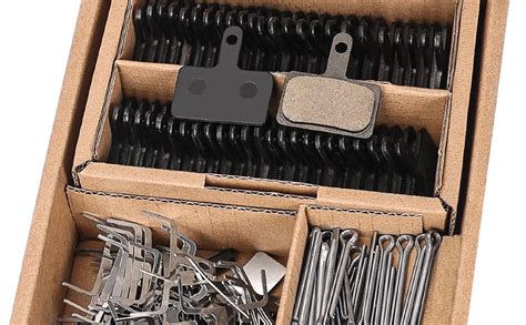 25 Pairs Bike Brake Pads Compatible With Tektro Brake
