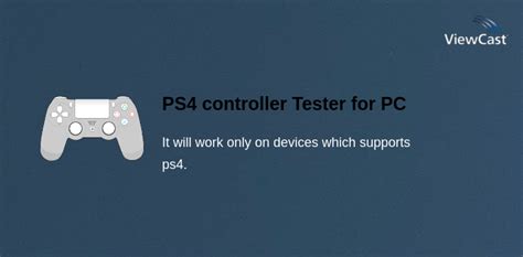 Download PS Controller Tester For PC Windows Computer