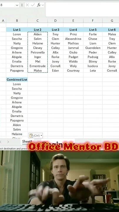 tocol in excel📥 convert any range into a column instantly‼️ save this gem dataanalysis youtube