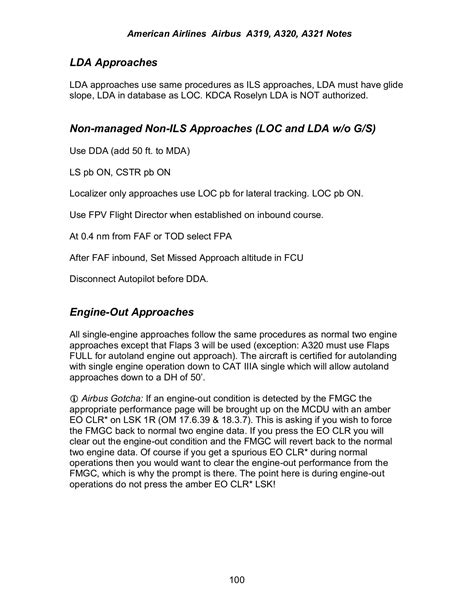 Airbus Notes Capt Eric Parks American Airlines Vijay Khot Page