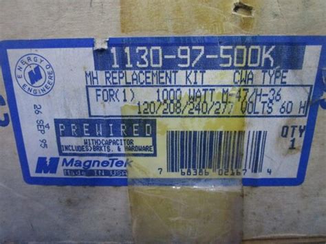Magnetek Ballast Replacement Kit 1130 97 500k 1000w 120208240277