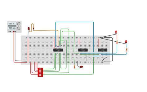 Circuit Design 4 Bit Even Parity And Odd Parity Generator And Checker Tinkercad