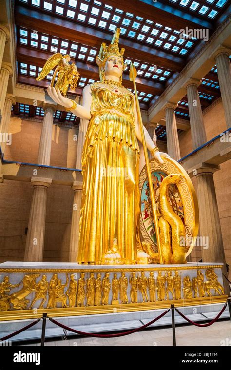 October 15 2023 Nashville Tennessee The 42 Foot Replica Of The