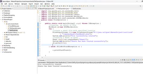 Xssfworkbook Example