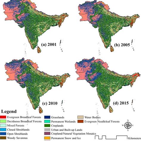 annual lulc maps of south asia produced by random forest download