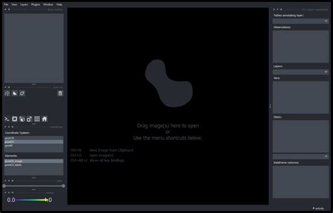 using napari spatialdata — napari spatialdata