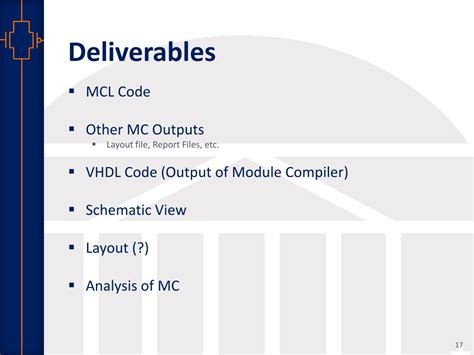 Ppt Using Module Compiler To Build Fpga Structures Powerpoint