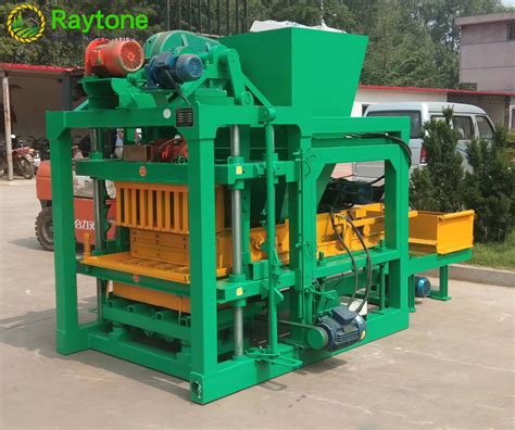 Automatic Cement Block Machine Qt4 25 Model Raytone Block Machinery