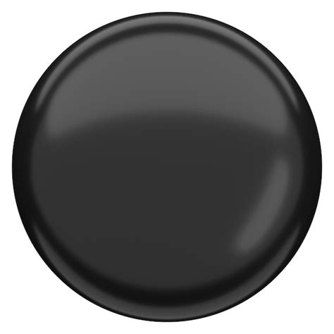 Premium Ai Image 3d Circle Button Empty Button 3d Illustration
