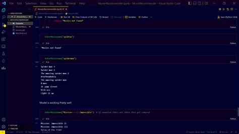 Github Manthan Movierecommender Ml Model