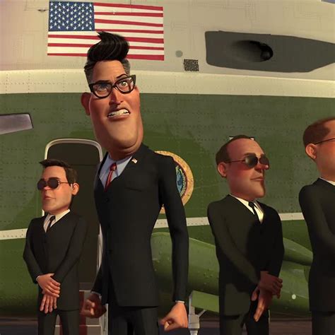Im Brave I Am A Brave President Monsters Vs Aliens Clipcafe