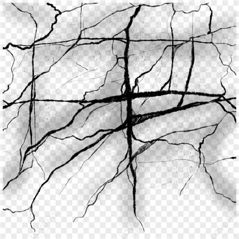 손으로 그린 스타일 금이 간 일러스트 벽메 토프타일러 Png 일러스트 무료 다운로드 Lovepik