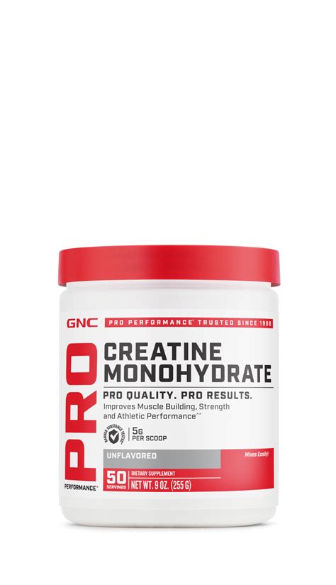 Creatine Monohydrate Gnc Live Well
