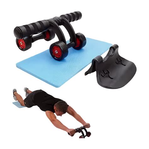 Ab Roller Wheel Exerciser For Flat Tummy Noblemart