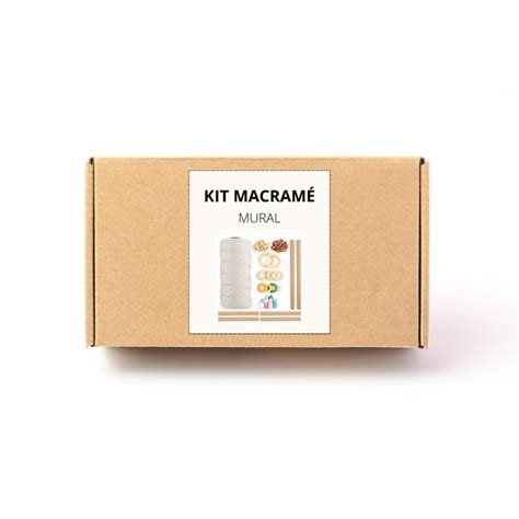 Kit De Macramé De Parede Entrega Grátis