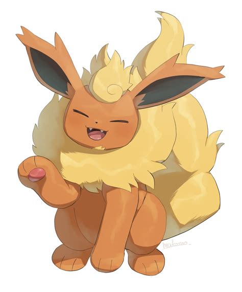 Flareon Pokemon Drawn By Makotoikemu Danbooru