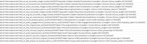 Edit Field Widget Configuration In Drupal 7 With Drush 1092488 Drupal Org